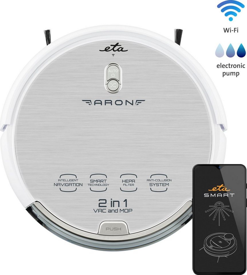 Eta Nass Trocken Saugroboter Aron Eta351290000 34 W