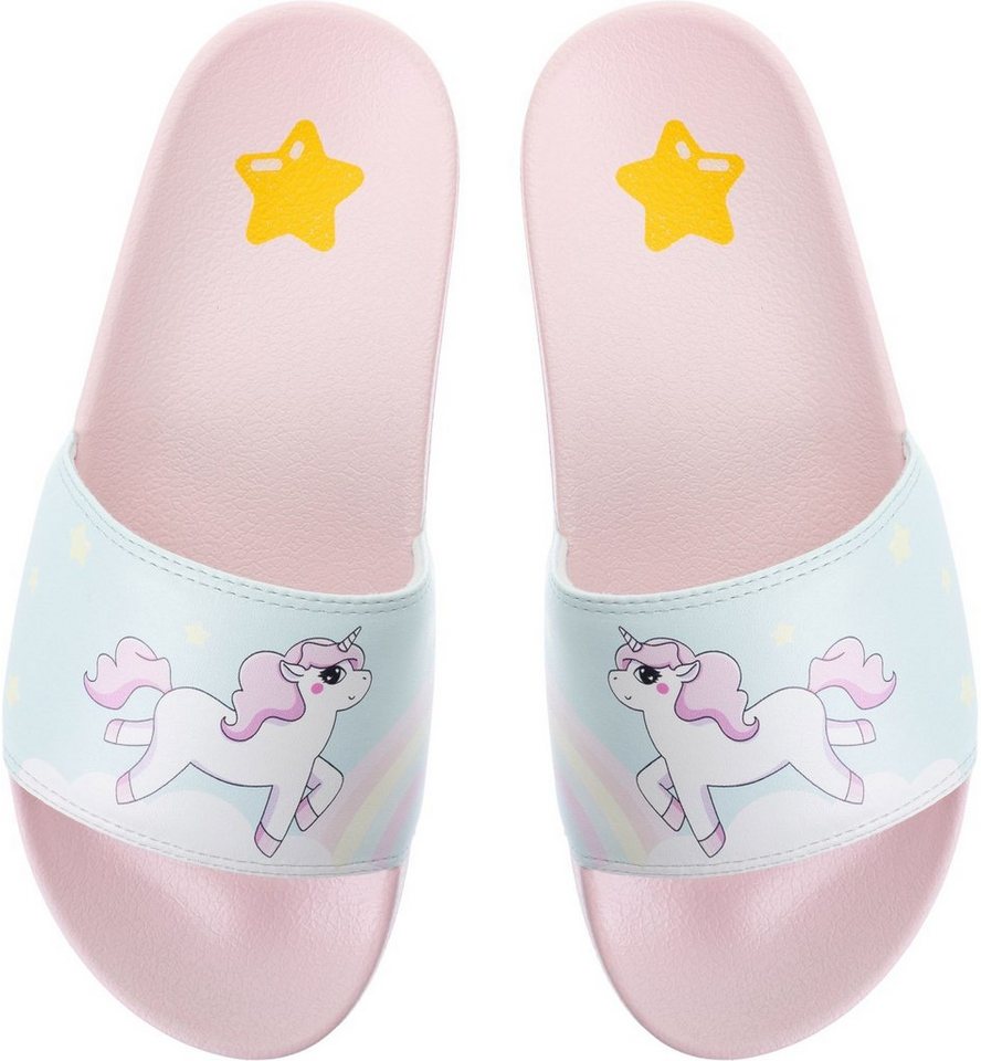 Corimori Badeschuhe für Erwachsene Einhorn Lily Schlappen (Packung ... Corimori Badeschuhe für Erwachsene Einhorn Lily Schlappen (Packung ...