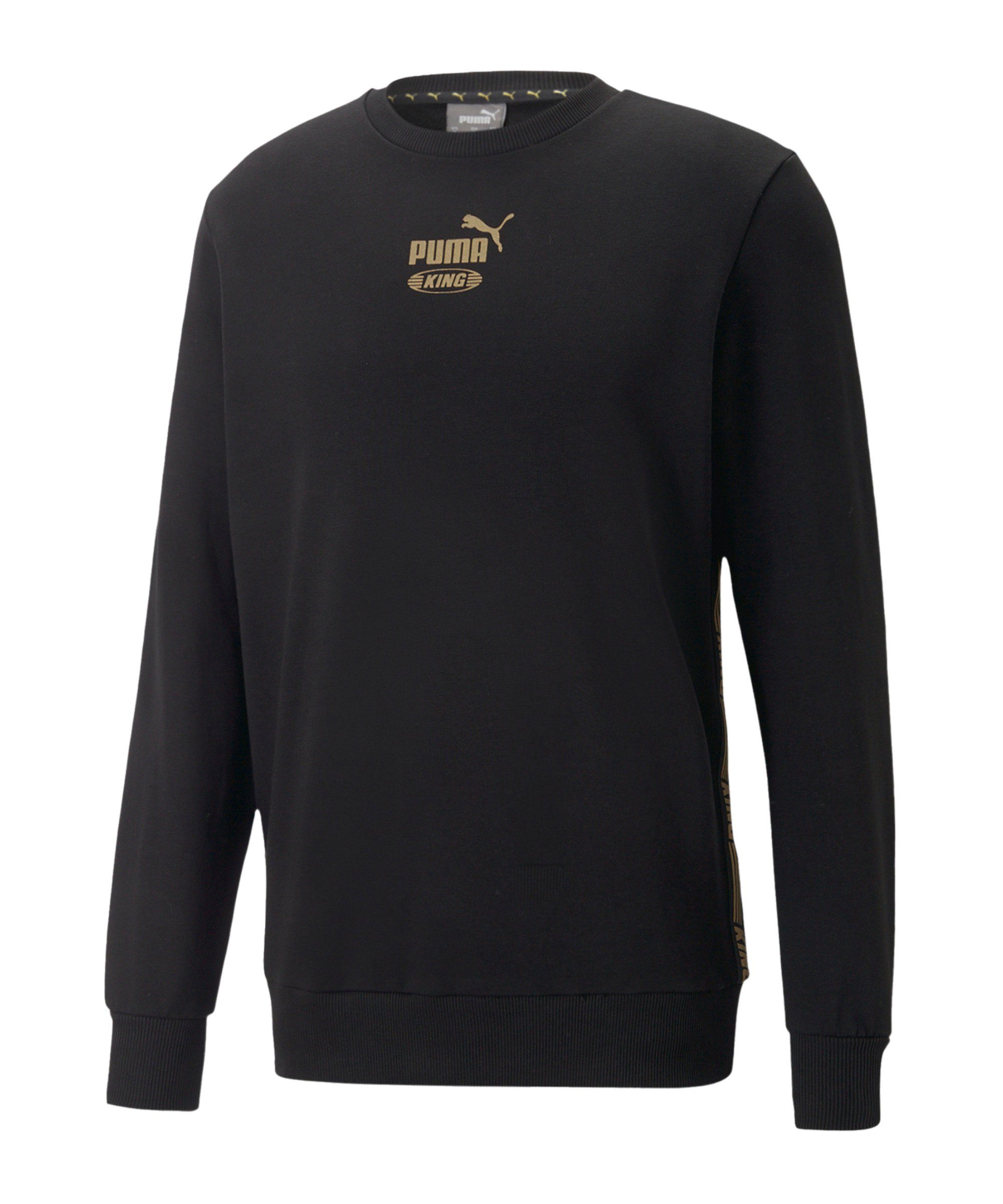 PUMA Sweater King Logo Crew Sweatshirt