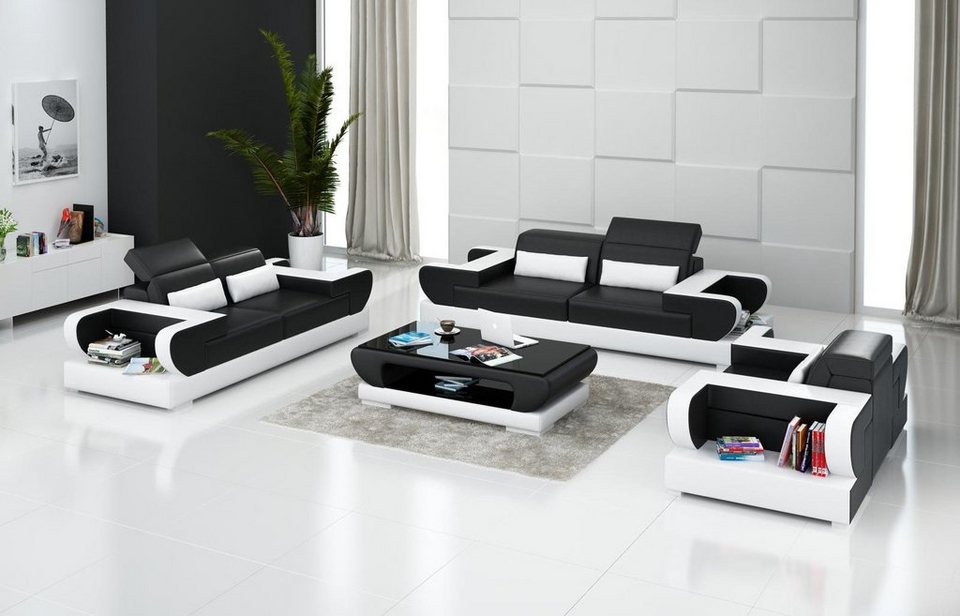 Jvmoebel Sofa Luxus Rote Sofagarnitur 32 Modernes Design Stilvoll Neu