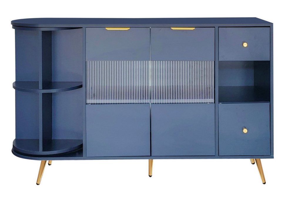 Seedwave Anrichte Mit Led Beleuchtung Küchenschrank Mit Stauraum