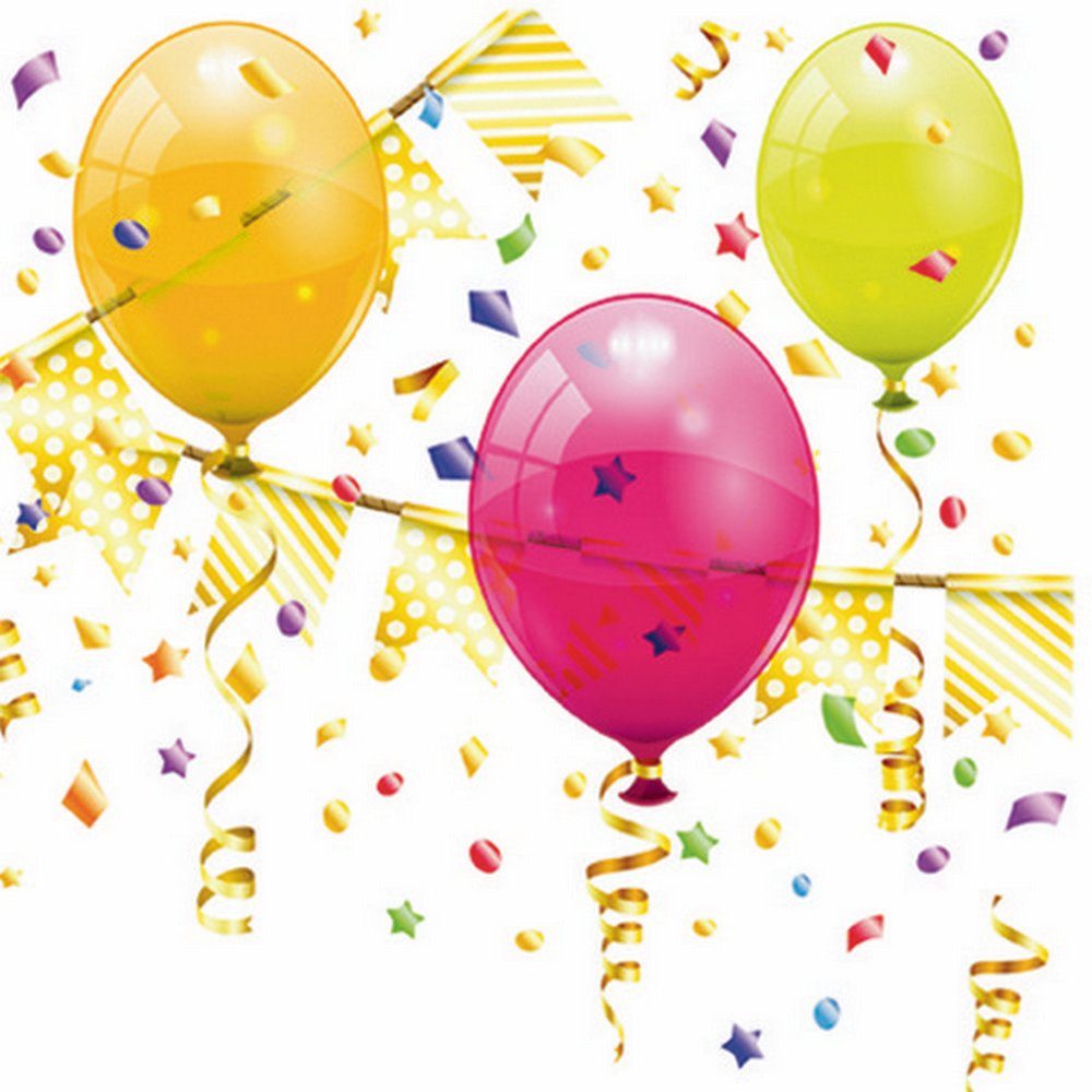 Ti Flair Papierserviette 20 Servietten Ambience De Fete 33x33cm 20 St