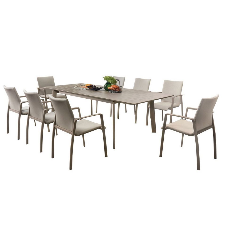 Idimex Gartenlounge Set Verano Gartenmöbel Set Gartentisch