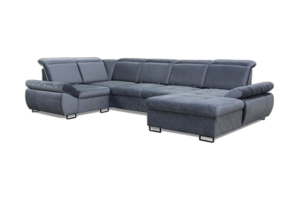 Xlmoebel Ecksofa Eckcouch Möbel Neu Wohnlandschaft U Form 3 Teile