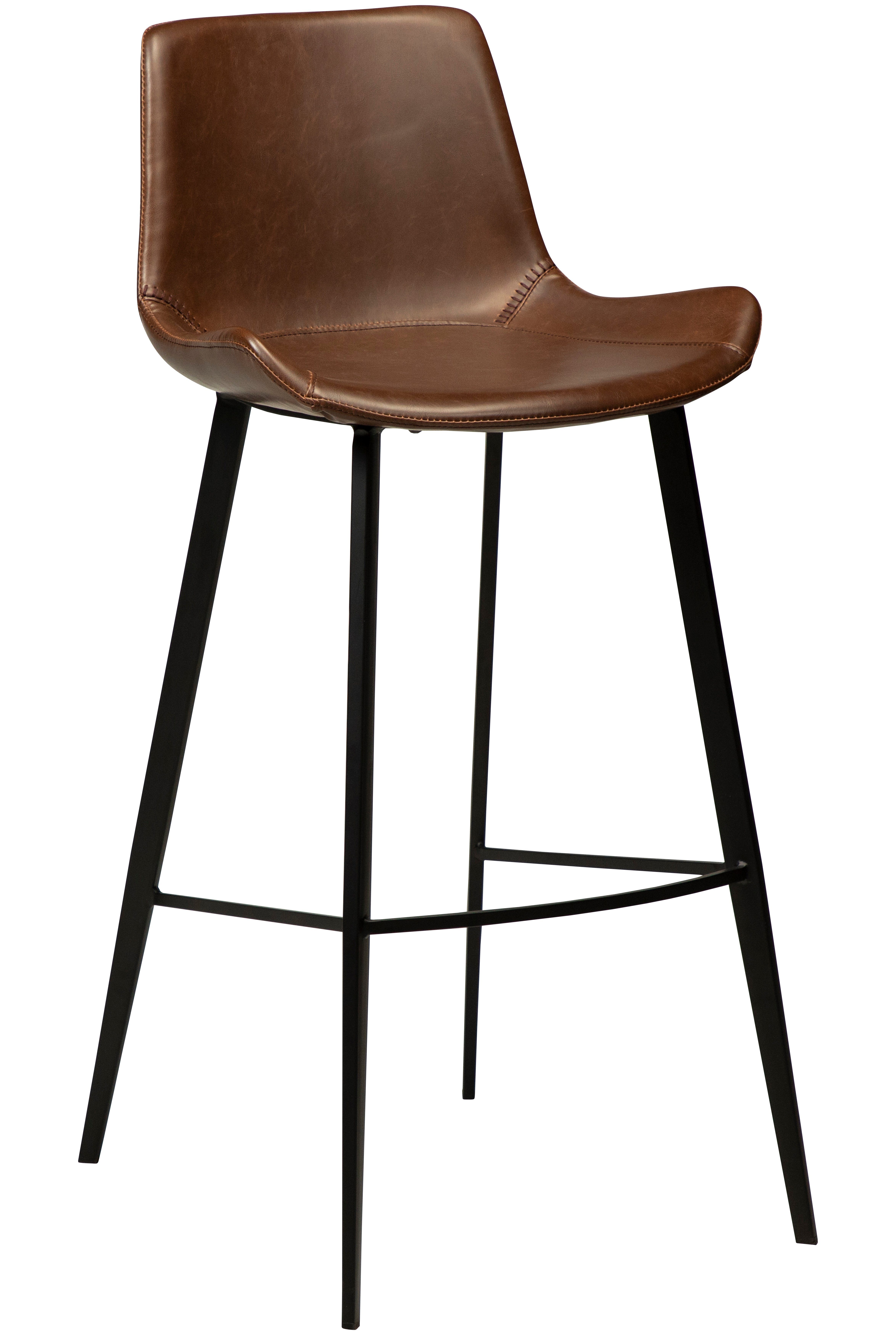 Ebuy24 Barhocker 2er Set Danform Hype Barhocker Vintage Kakaofarbe