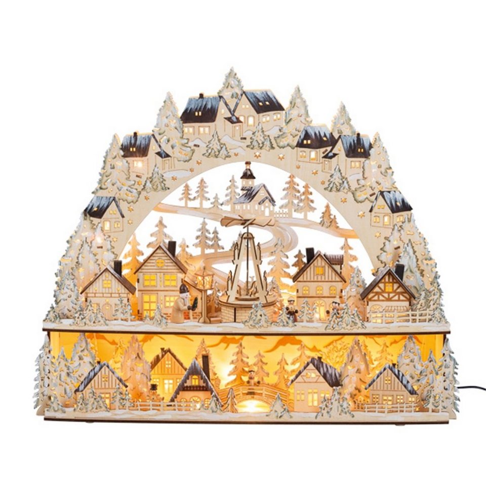 Saico Original Schwibbogen Xl Schwibbogen Weihnachtsmarkt