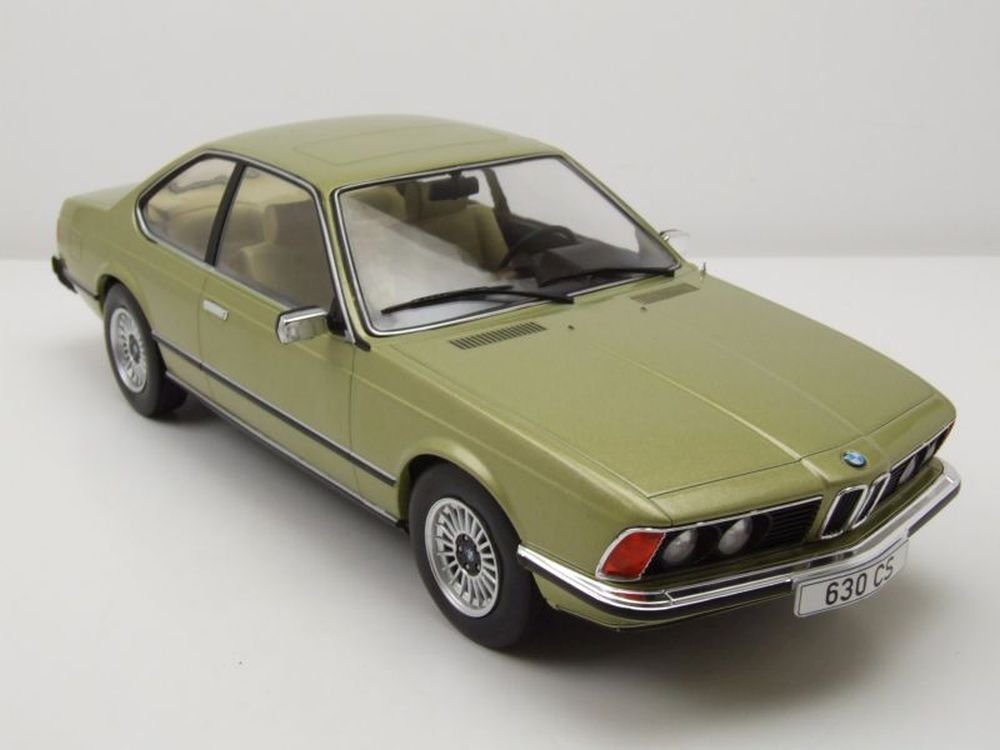 MCG Modellauto BMW 630 CS 6er E24 1976 hellgrün metallic Modellauto 1: ...
