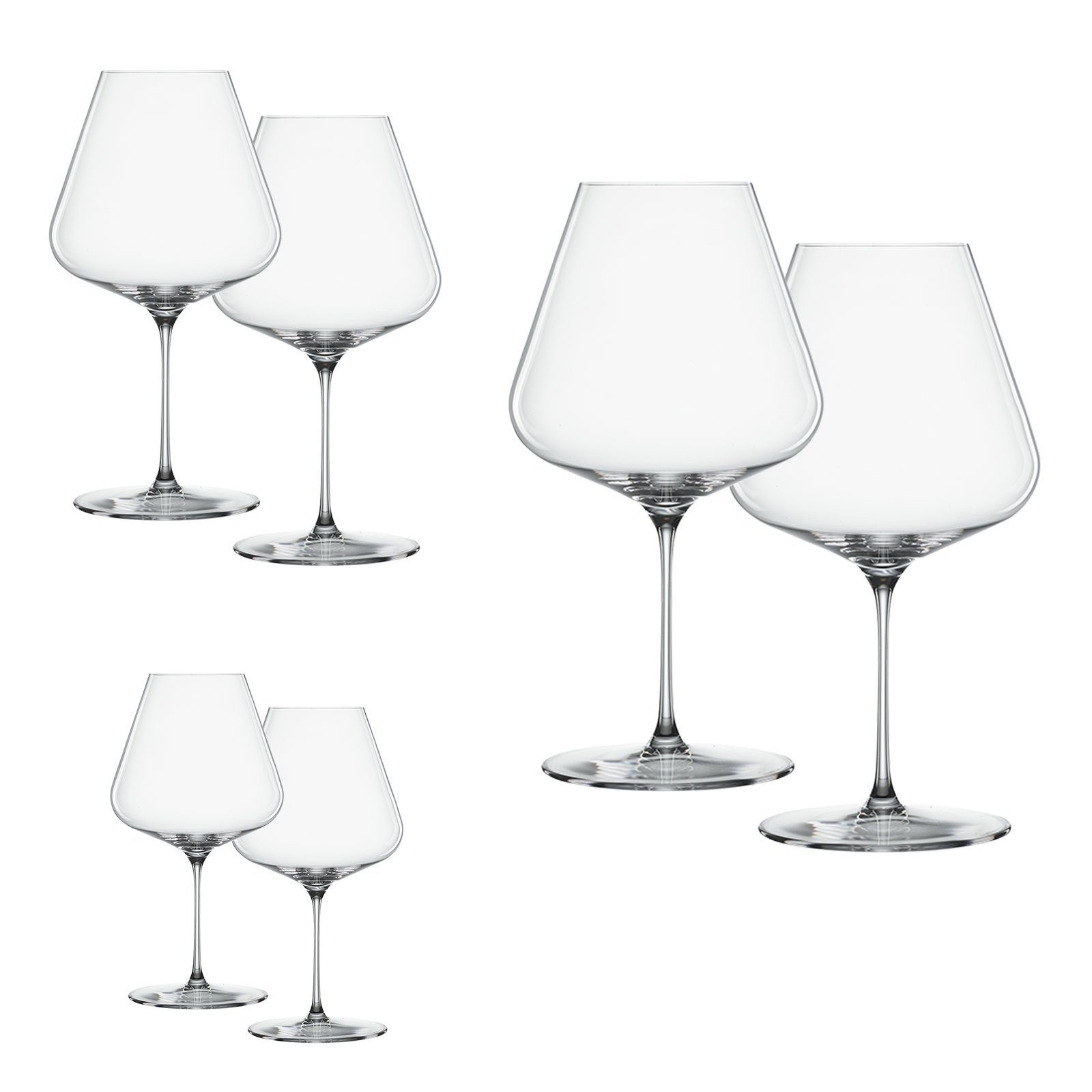 SPIEGELAU Rotweinglas Definition Burgundergläser 960 ml 6er Set, 6-tlg ...
