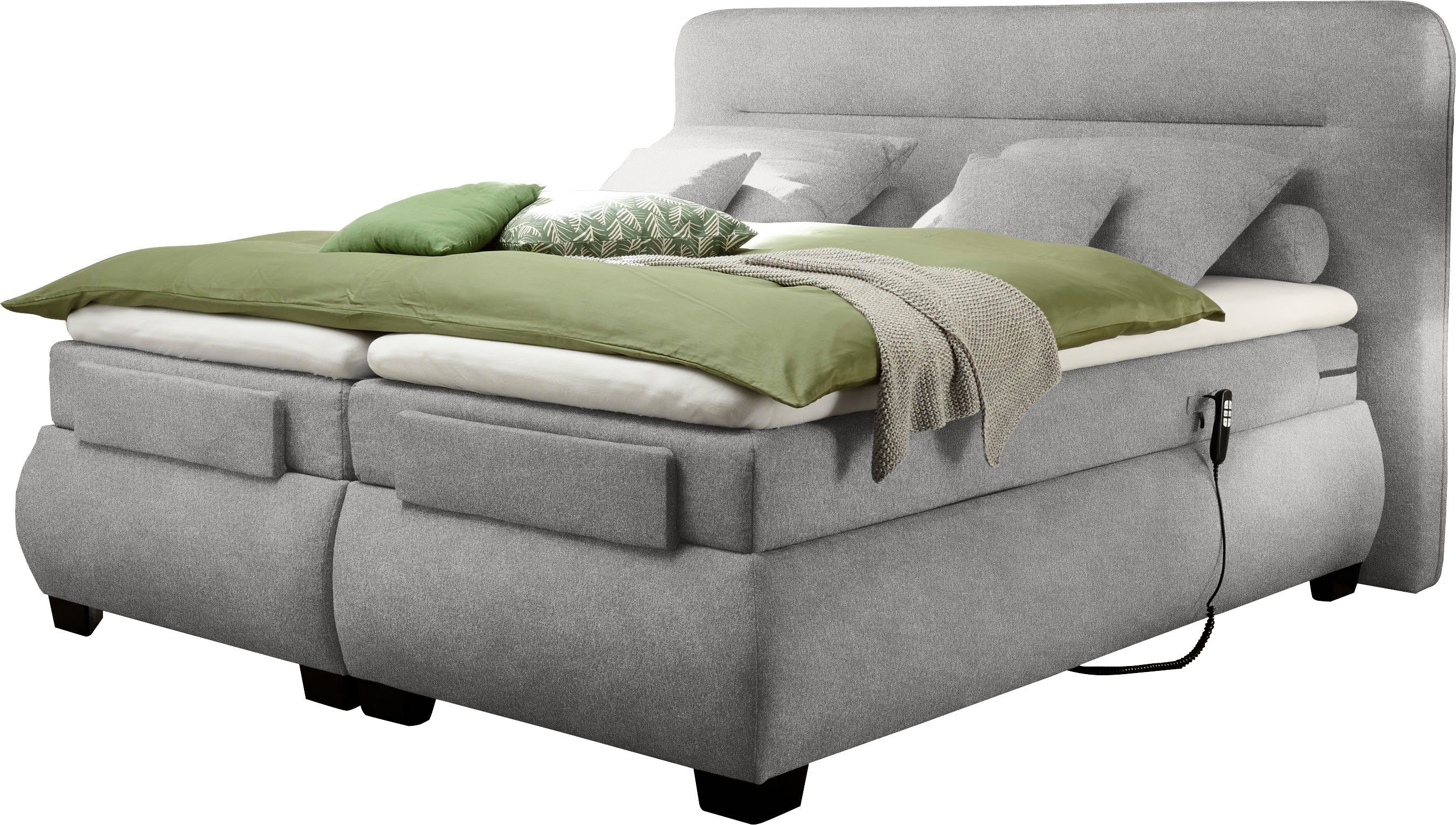 ED EXCITING DESIGN Boxspringbett »Evolution«, inkl. Motor und Topper ...