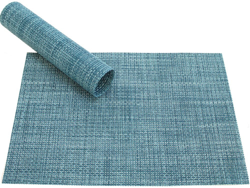 Platzset Tischset Elegance Blau Hellblau 1 Stk Matches21 Home