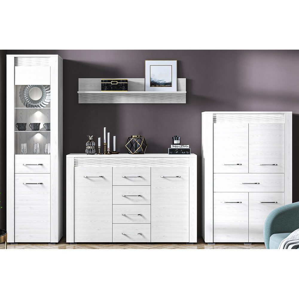 Lomadox Wohnzimmer Set Cordoba 131 Mega Spar Set 4 St 4 Tlg Set