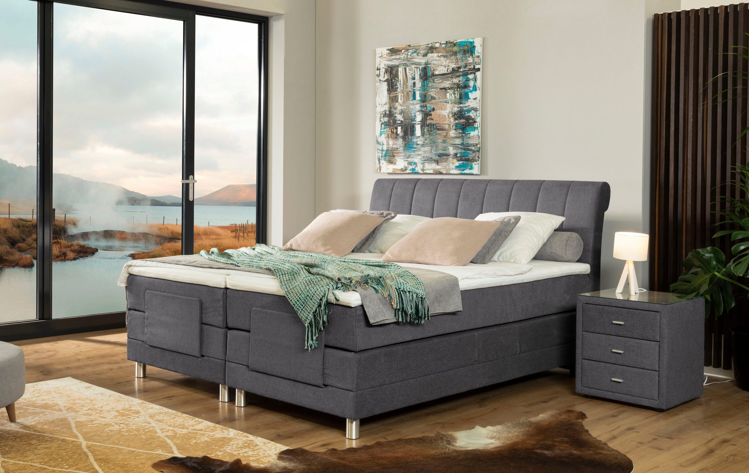 ᐅ Boxspringbett mit Motor (elektrisch) ⭐ + 5 Punkte-Check