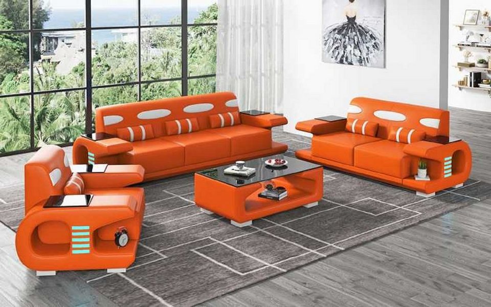 Jvmoebel Wohnzimmer Set Modern Wohnzimmer Couchgarnitur Sofa Komplette