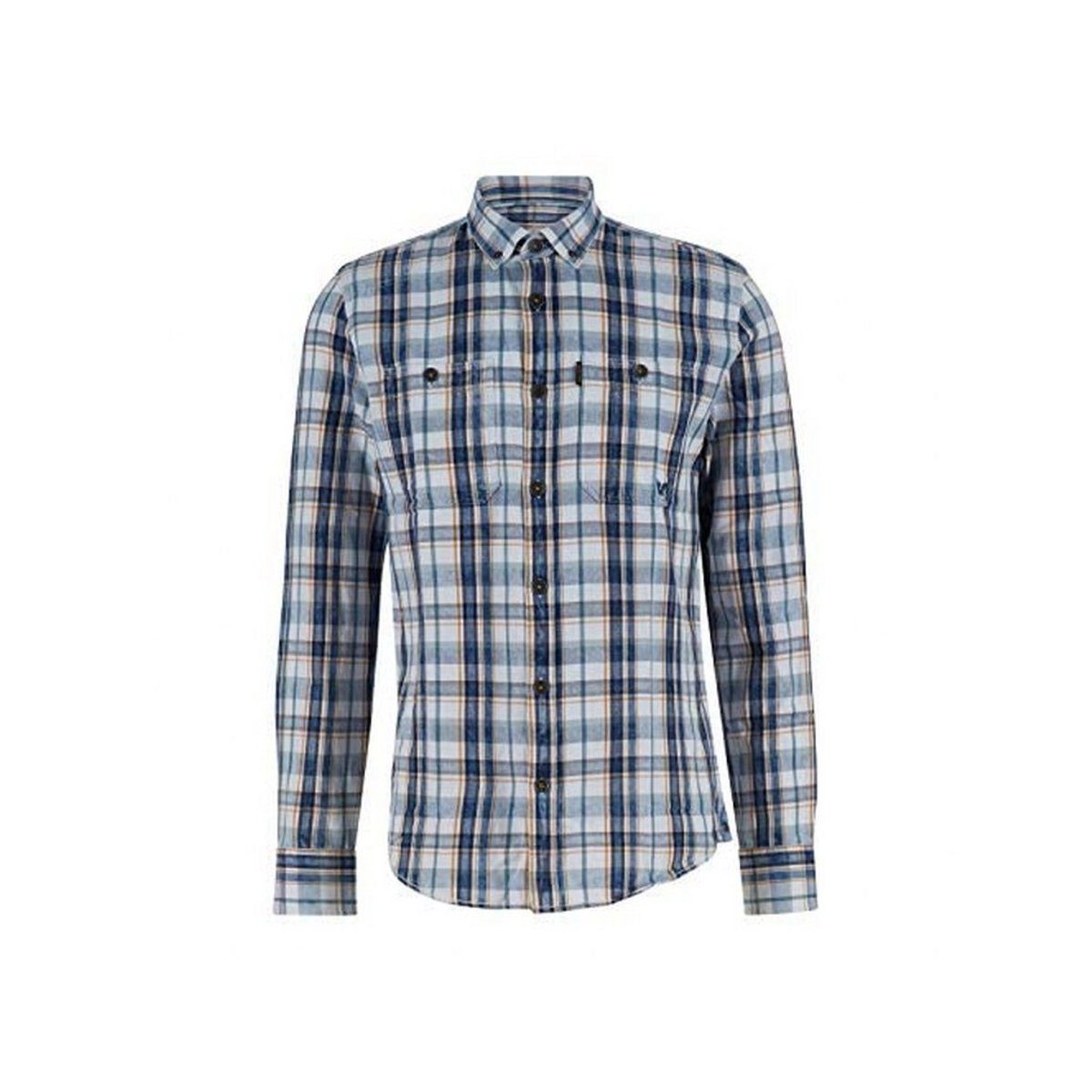 Pme Legend Langarmhemd Blau 1 Tlg