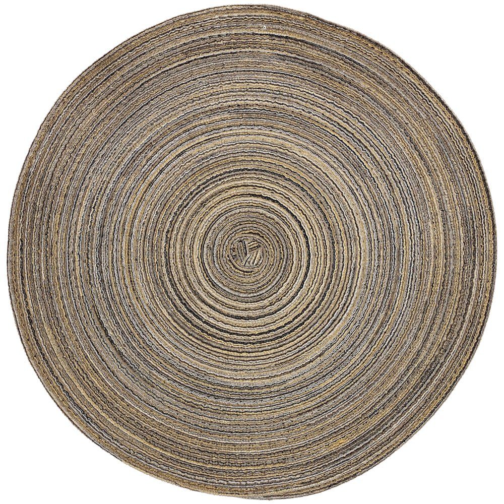 Platzset, Platzset Tischwäsche rund Tischset Kunststoff Ø 38 cm creme ...