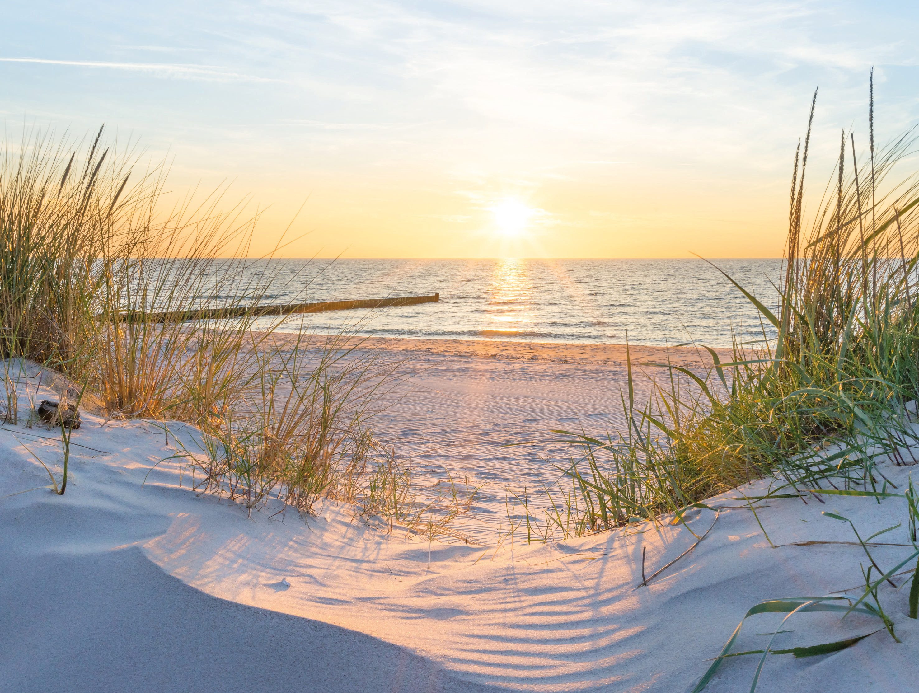 Bönninghoff Leinwandbild, Bilder vom Sonnenuntergang & -aufgang, Landschaft, Landschaften, Meer ...