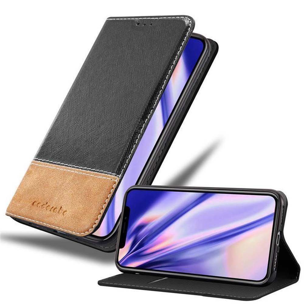 Cadorabo Handyhülle X Wallet Kunstlederkombi Apple Iphone Xr Klappbare