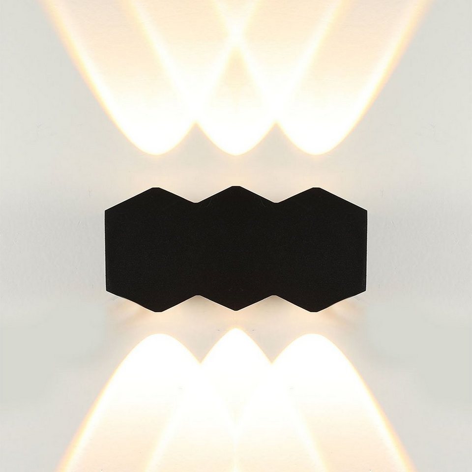 Letgospt Led Wandleuchte 6w Led Wandlampe Modern Wandleuchte Aus