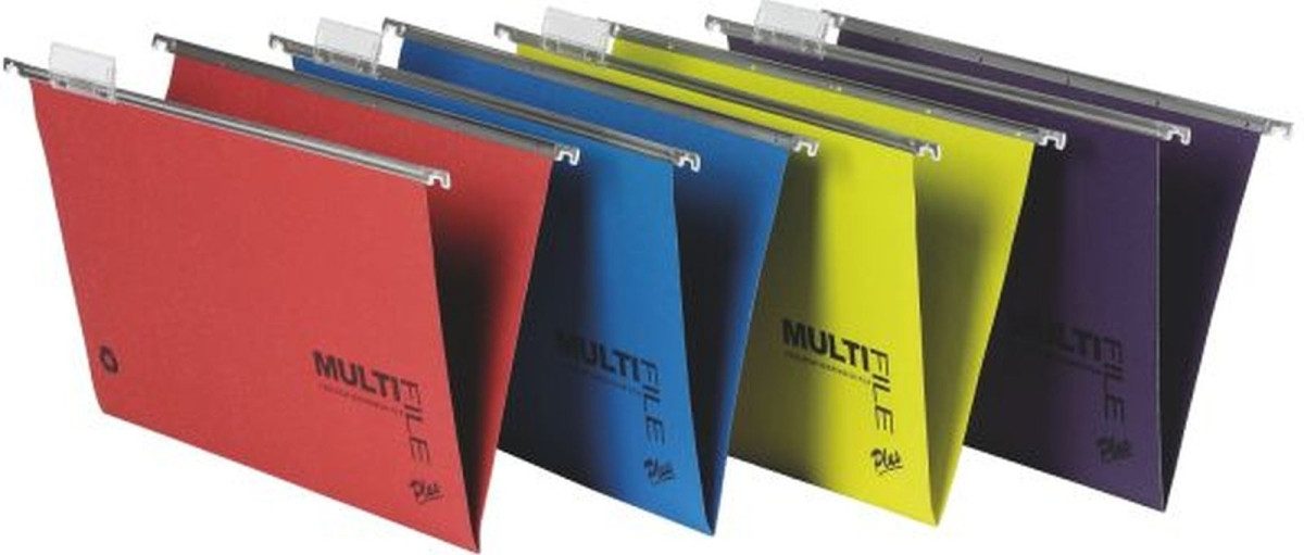 REXEL Hefter Hängemappe Multifile Plus Folioformat Manilakarton 15mm VE ...