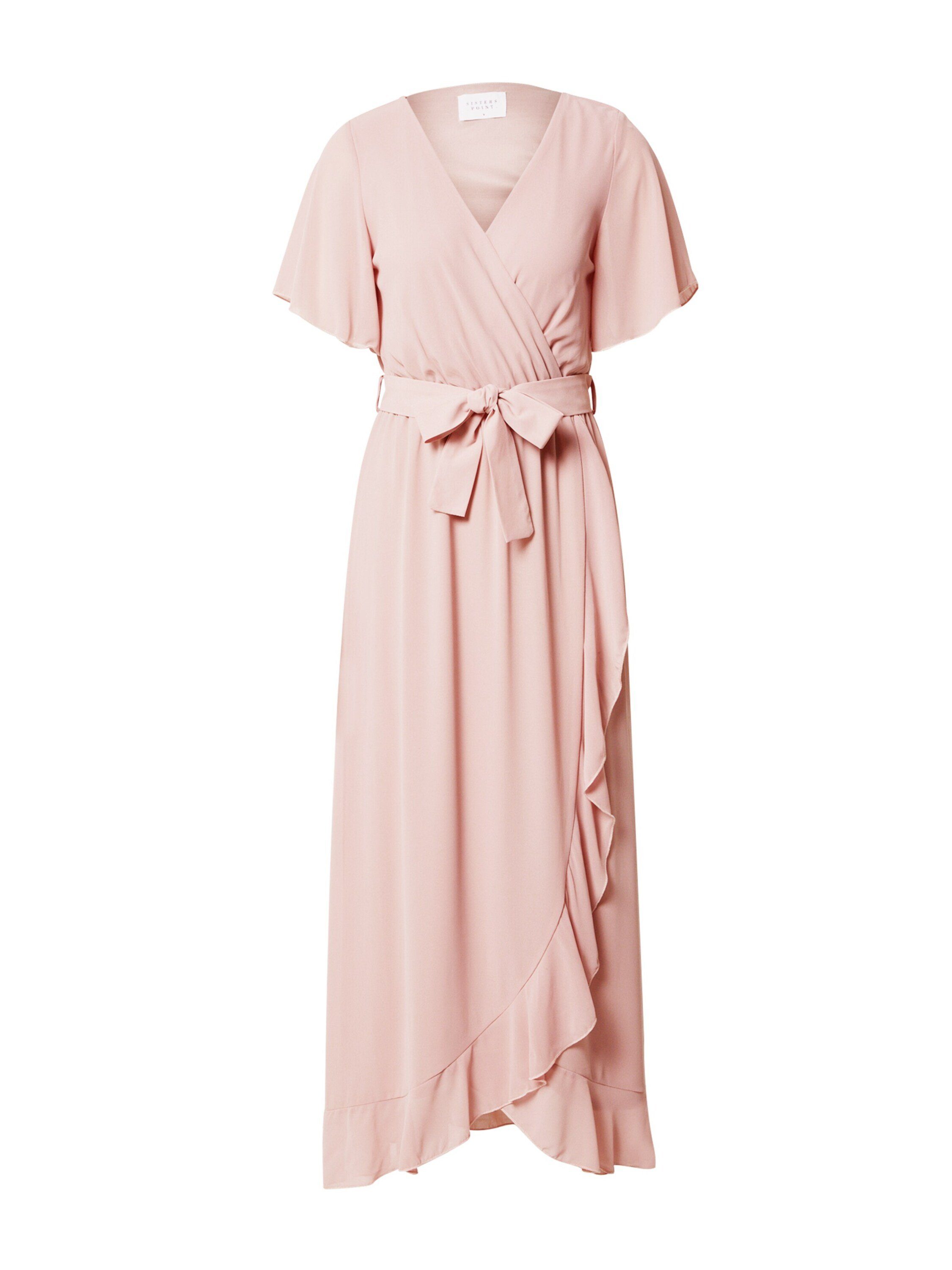 Sisters Point Sommerkleid 1 Tlg Drapiertgerafft Mit Bandkordel