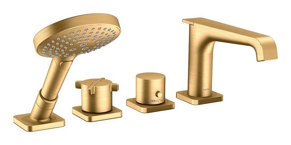 Hansgrohe Wannenarmatur Axor Citterio E 4 Loch Wannenrandarmatur Mit
