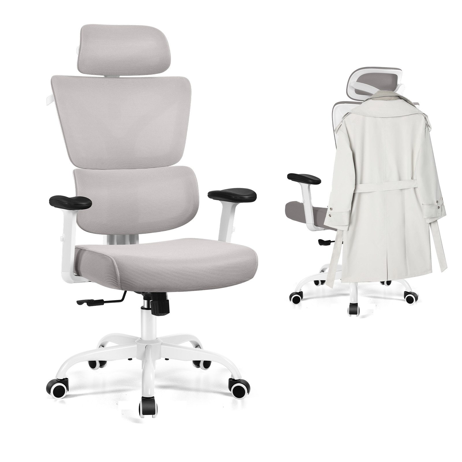 ChaCool Bürostuhl Ergonomischer Bürostuhl - Schreibtischstuhl mit ...