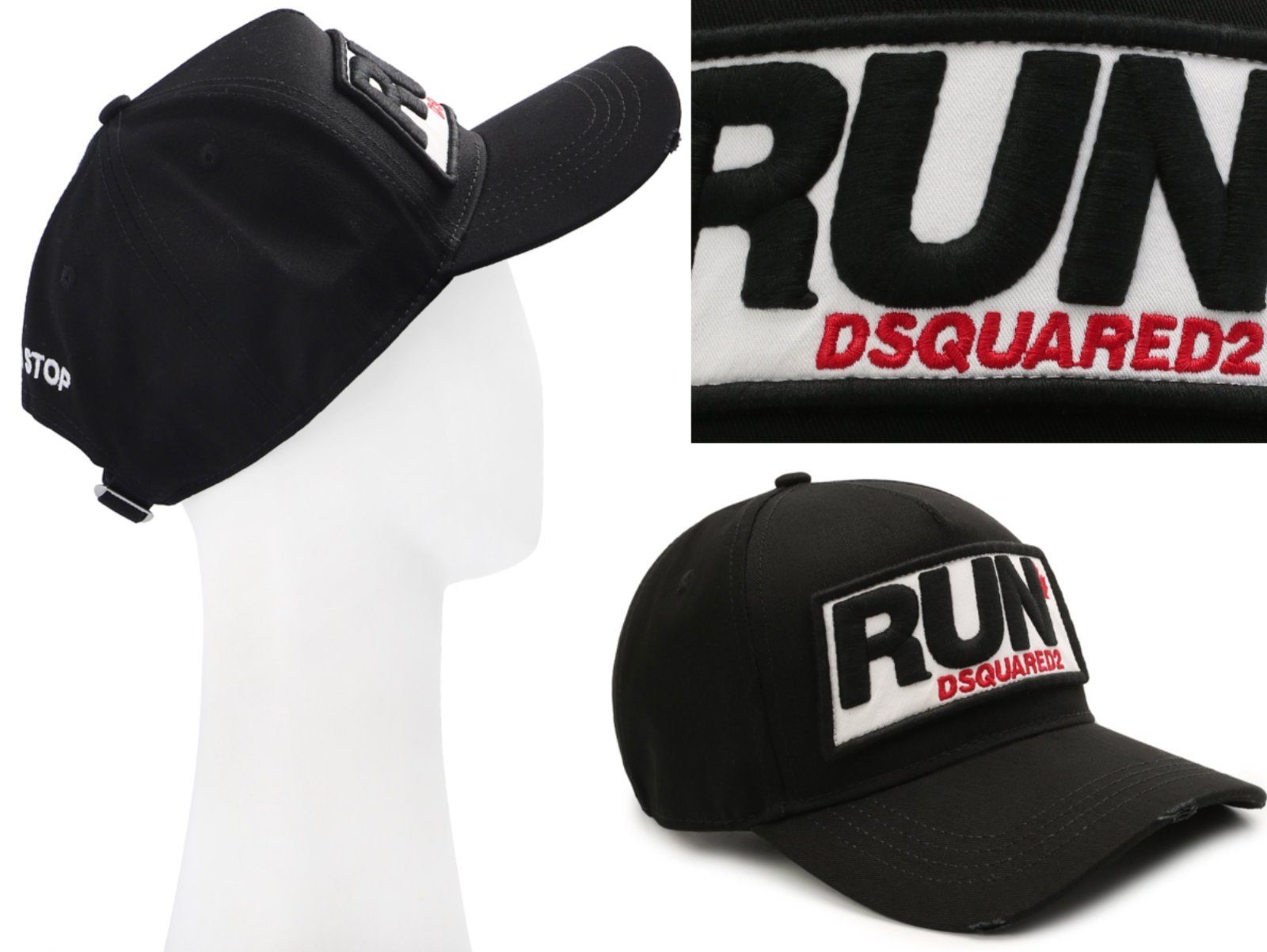 Dsquared2 Baseball Cap DS-209-Schwarz