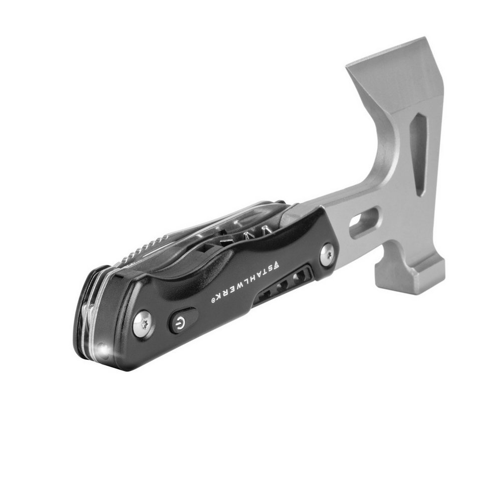 Stahlwerk Multitool Multitool Multifunktionswerkzeug Hammer Axt