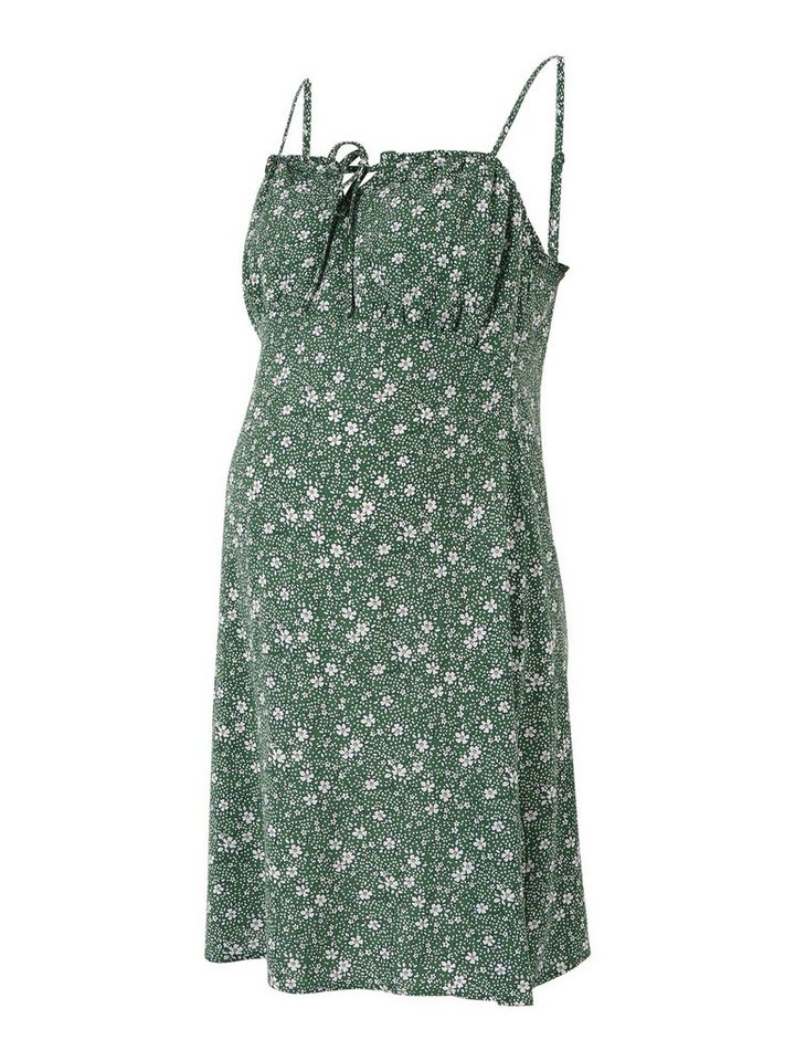 Only Maternity Sommerkleid Nova 1 Tlg Drapiertgerafft Cut Outs Rüschen