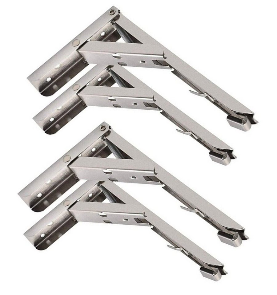 Bayli Wandregalhalter 4er Set 14 Zoll Regalträger Aus Edelstahl 337mm