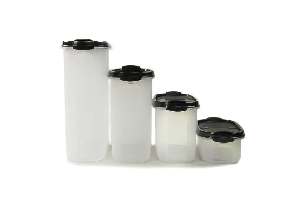 TUPPERWARE Vorratsdose Eidgenossen 2,3L + 1,7L + 1,1L + 500 ml