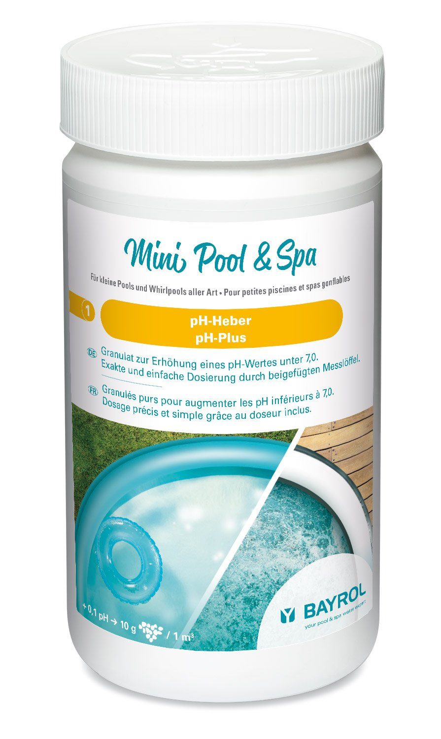 Bayrol Poolpflege Bayrol Mini Pool & Spa pH-Heber 1 Kg