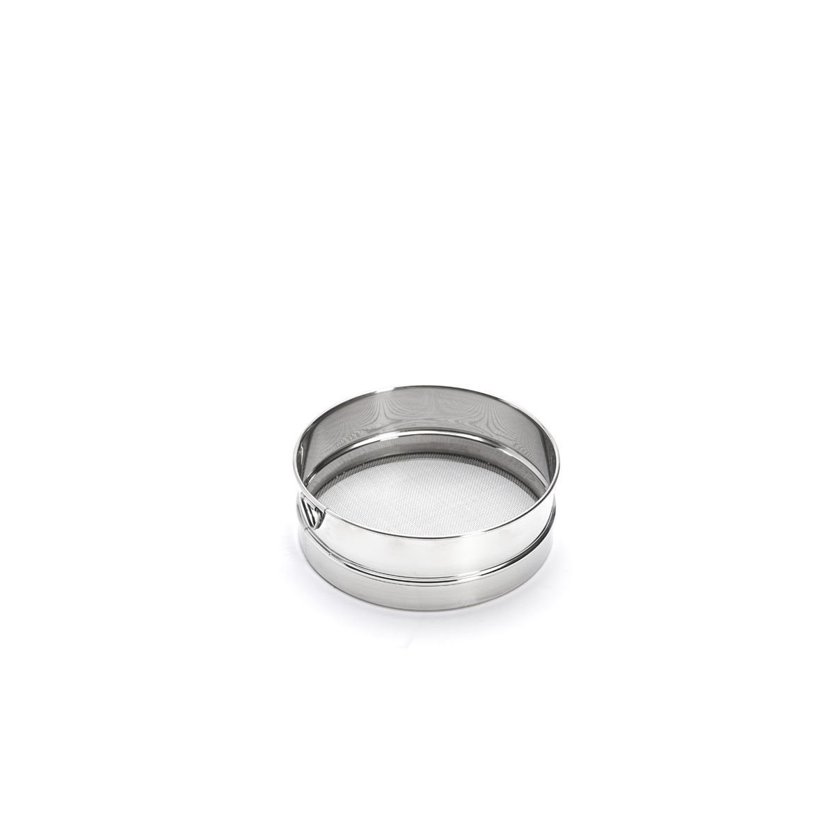 De Buyer Küchensieb Patisserie Edelstahl Mehlsieb 16 Cm Lochung 08