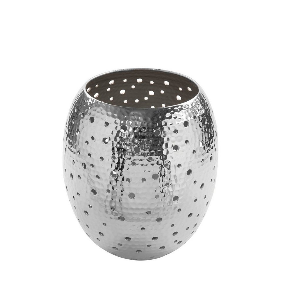 Fink Windlicht Windlicht Liam Silberfarben Aluminium H195cm X B