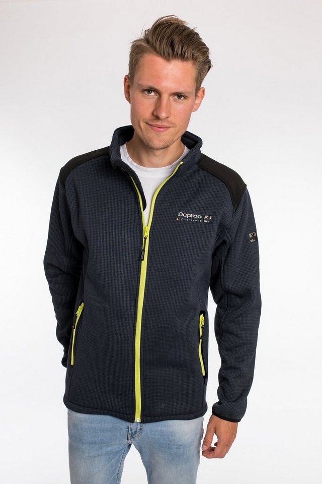 Deproc Active Fleecejacke Waverley Cs Men Waffelfleecejacke Auch In