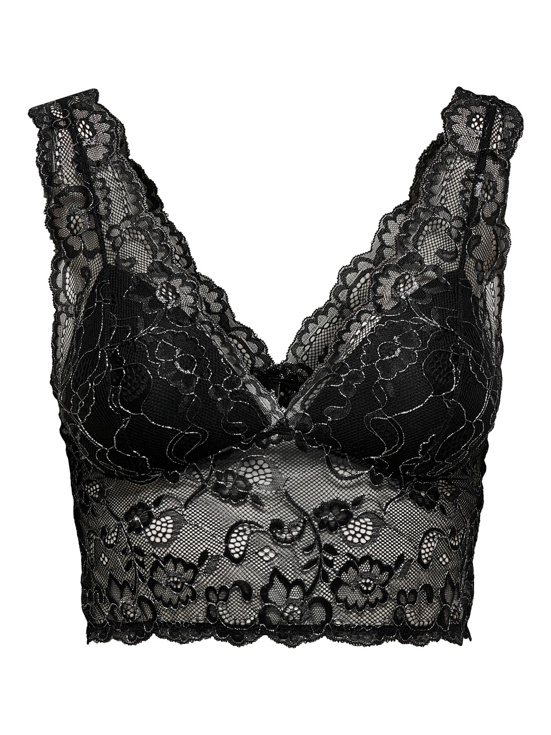 ONLY Bustier ONLChloe (1-tlg) Spitze, Leicht transparent
