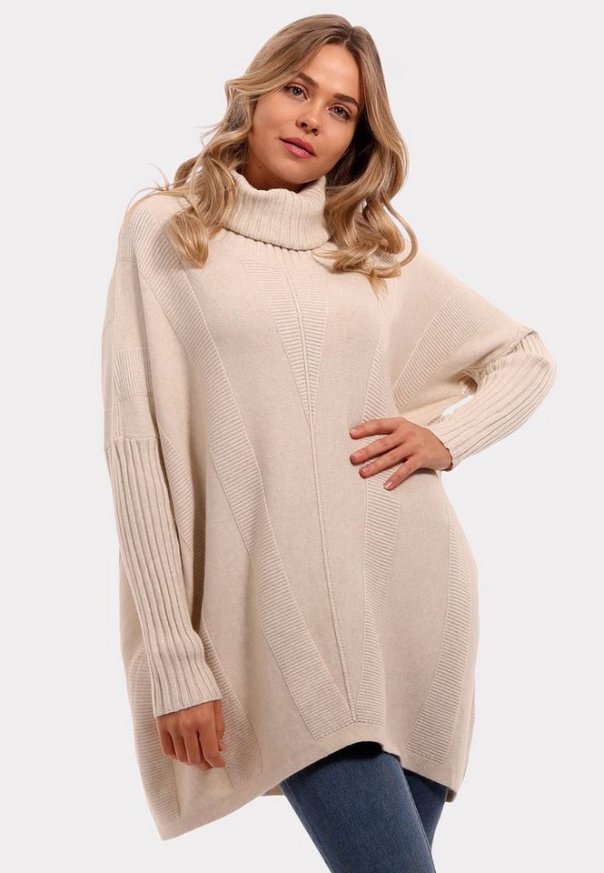 Yc Fashion And Style Rollkragenpullover Vielseitiger Oversize