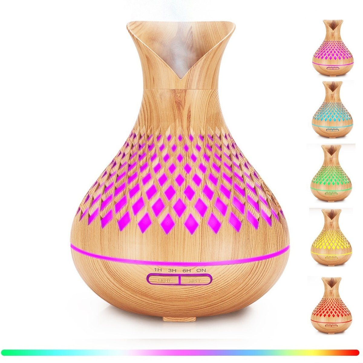 7magic Luftbefeuchter Aroma Diffuser Luftbefeuchter Atomization