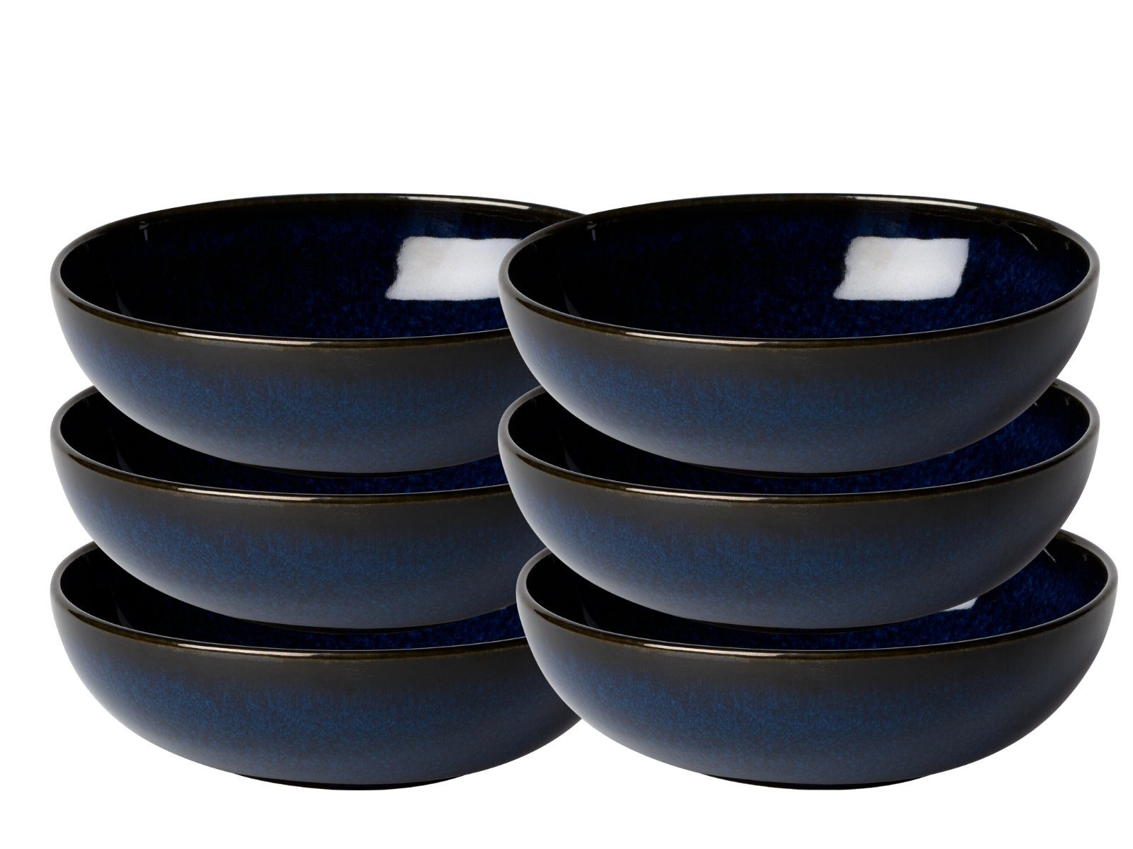 Like By Villeroy And Boch Geschirr Set Lave Bleu Bol Set 17 Cm 6tlg