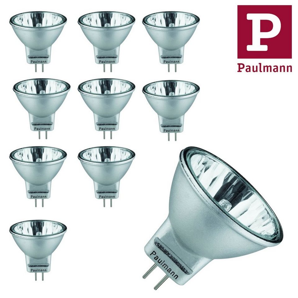 Paulmann Paulmann Halogen Reflektor Akzent flood 30° 10x20W GU4 12V ... Paulmann Paulmann Halogen Reflektor Akzent flood 30° 10x20W GU4 12V ...