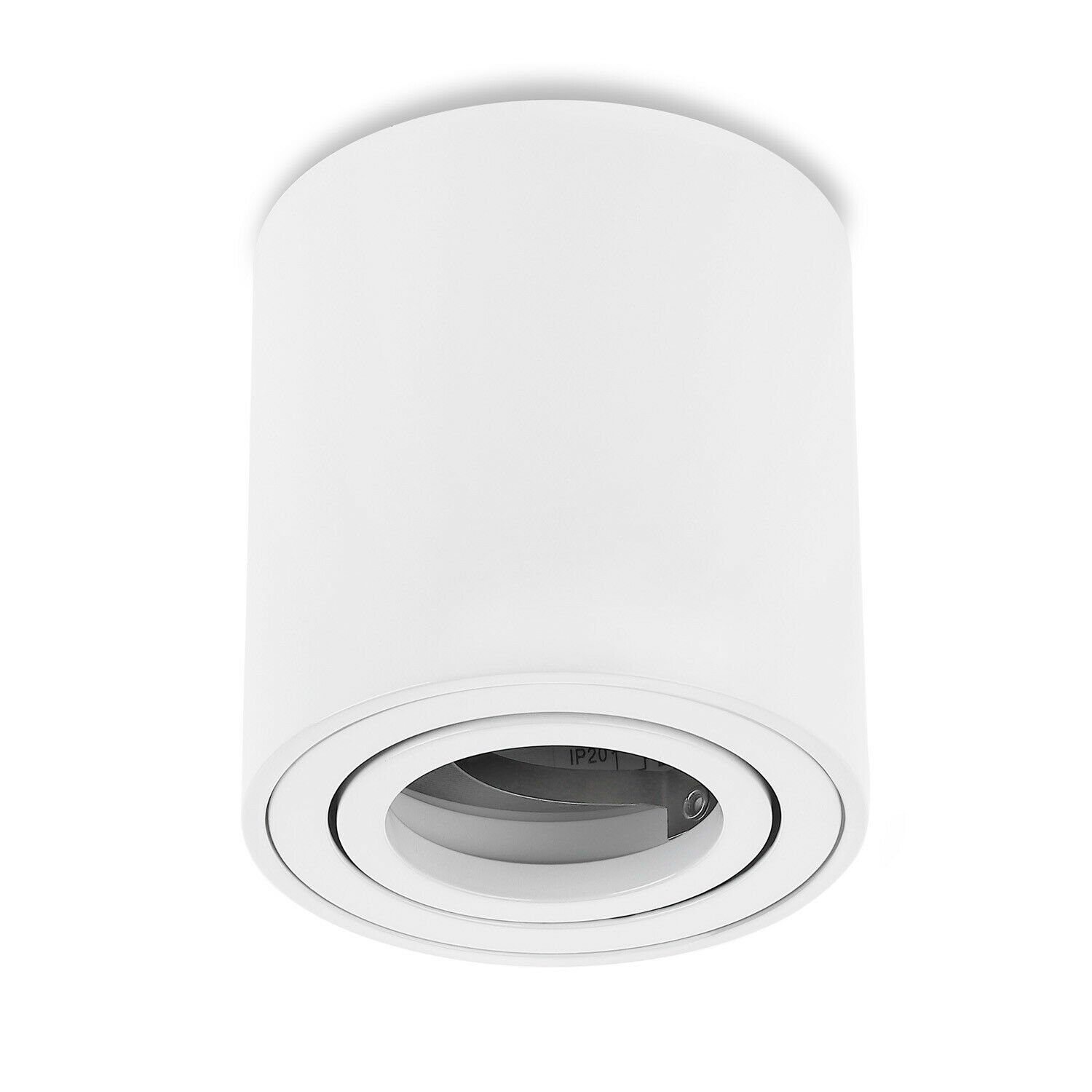 Sweet Led Aufbauleuchte Gu10 Aus Aluminium Weiß Matt Deckenspot