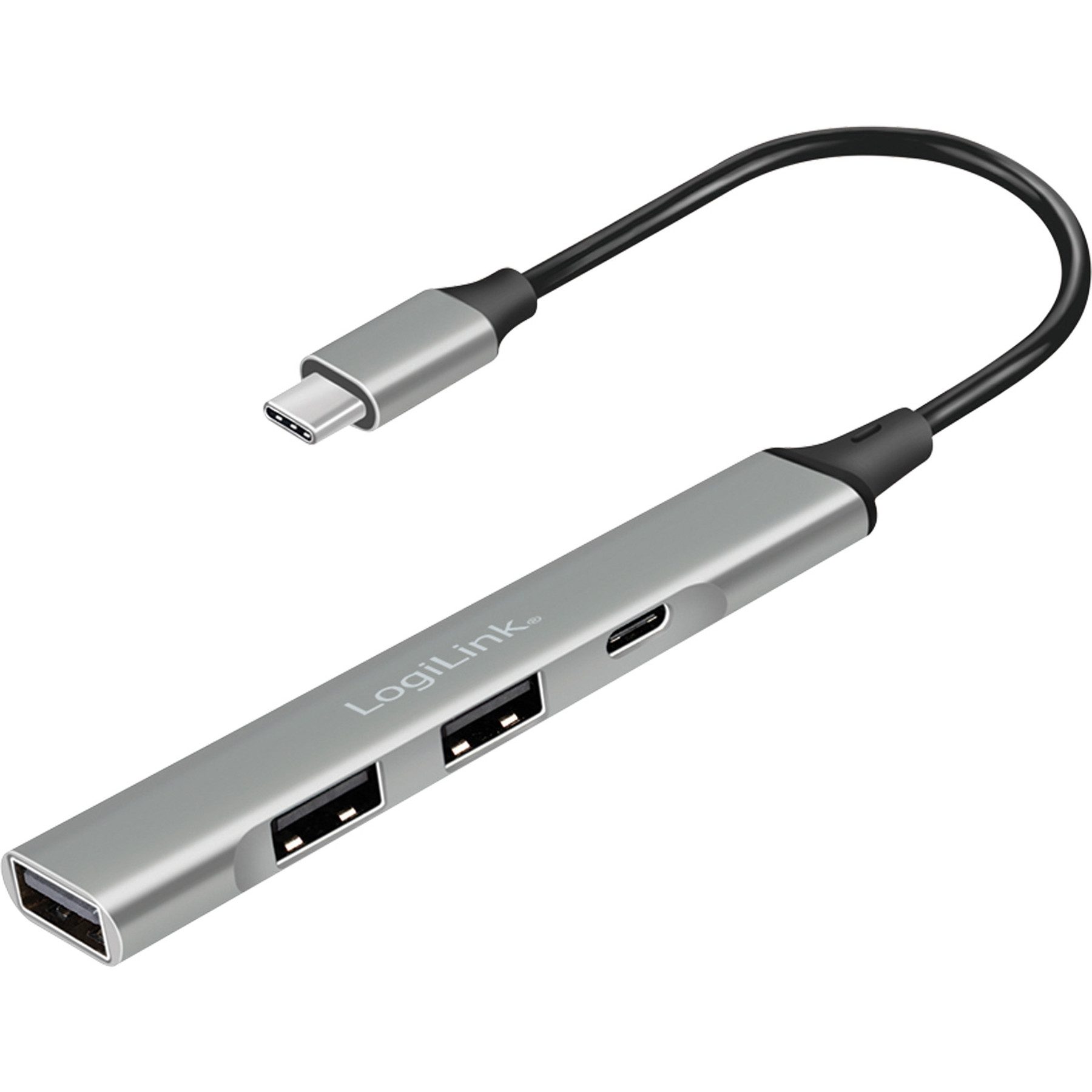 LogiLink LOGILINK USB-C-Hub UA0416 4-Port USB-Adapter