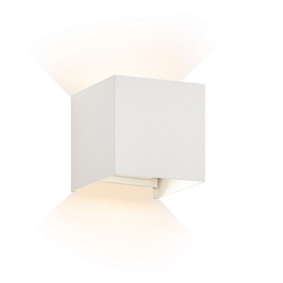Nettlife Led Wandleuchte Aussen Schwarz Up Down 3w G9 Außenleuchte