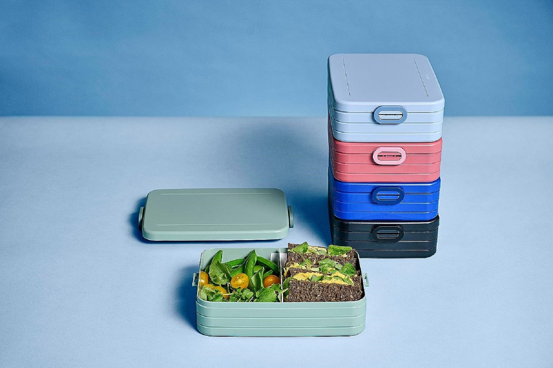 Mepal Lunchbox Lunchbox Take a Break Large, 1500 ml, mit Unterteilung ...