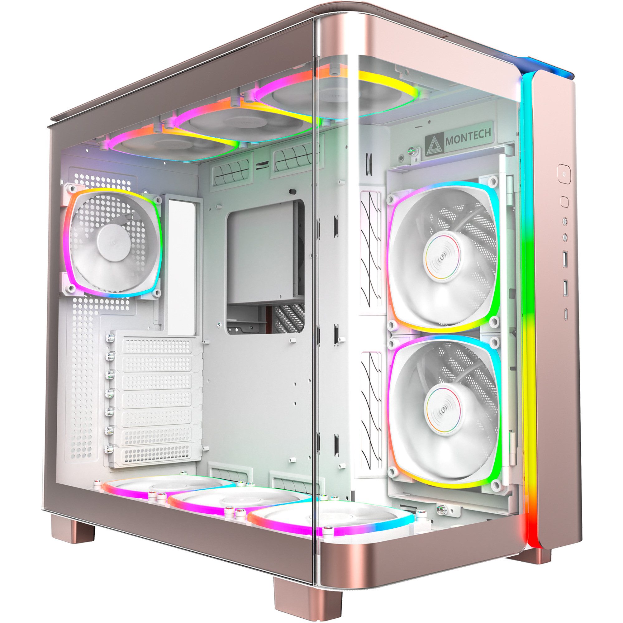 MONTECH PC-Gehäuse Montech KING 95 Pro, Tower-Gehäuse, (Tempered