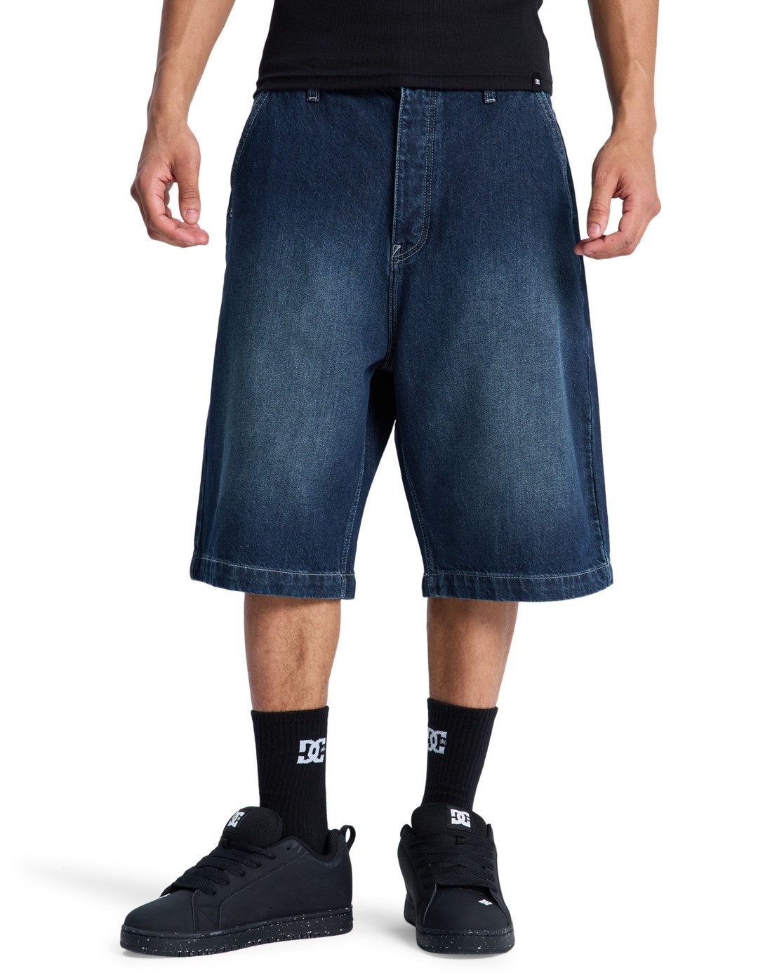 DC Shoes Jeansbermudas Baggy, Bermuda-Hose Denim