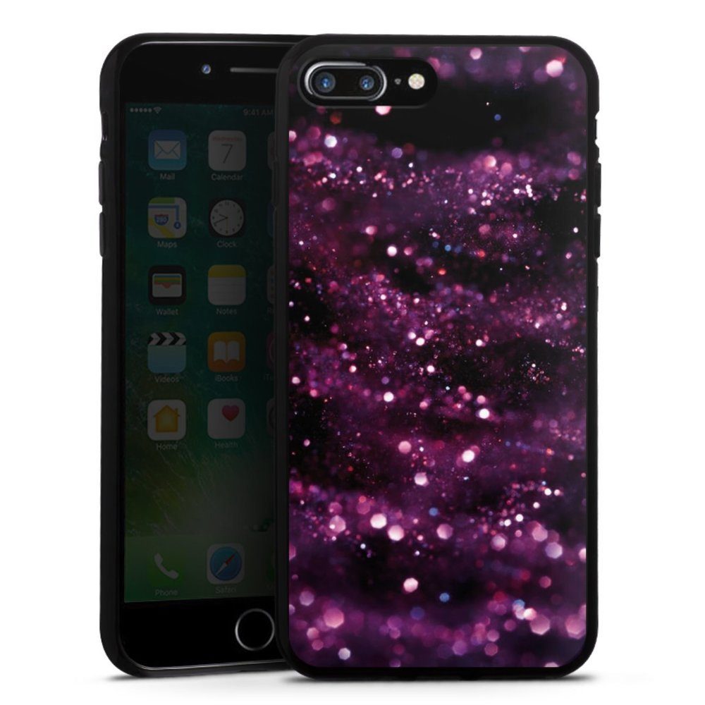 Deindesign Handyhülle Lilac Sparkles Look Apple Iphone 7 Plus Hülle