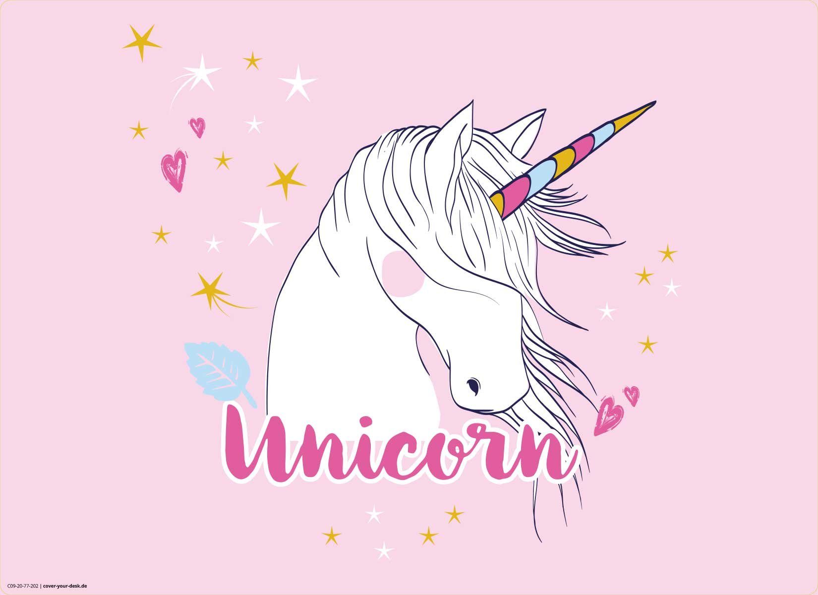 Platzset Tischset I Platzset Abwaschbar Für Kinder Unicorn Aus