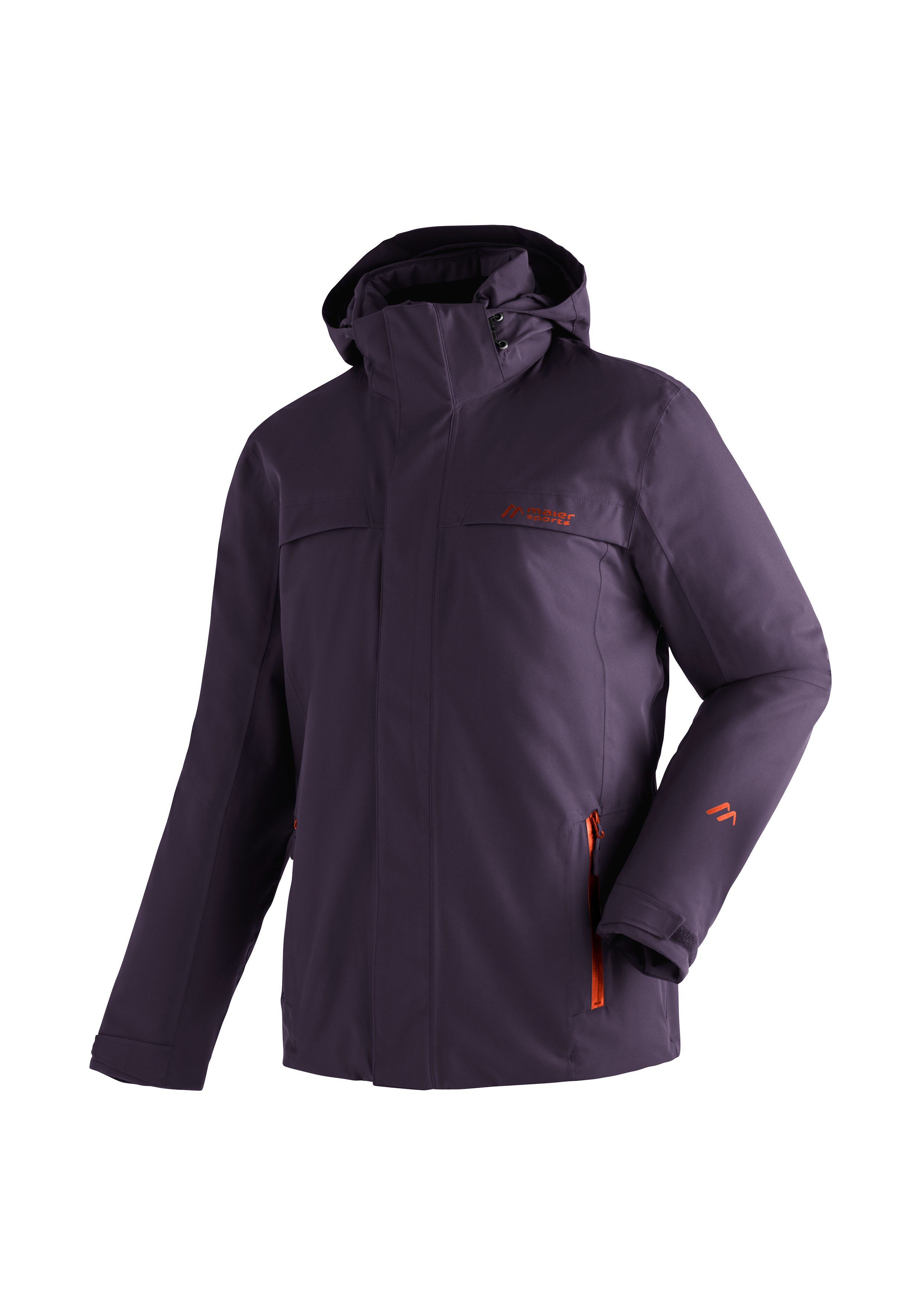 Maier Sports 3 In 1 Funktionsjacke Winterjacke Peyor Atmungsaktiv Und