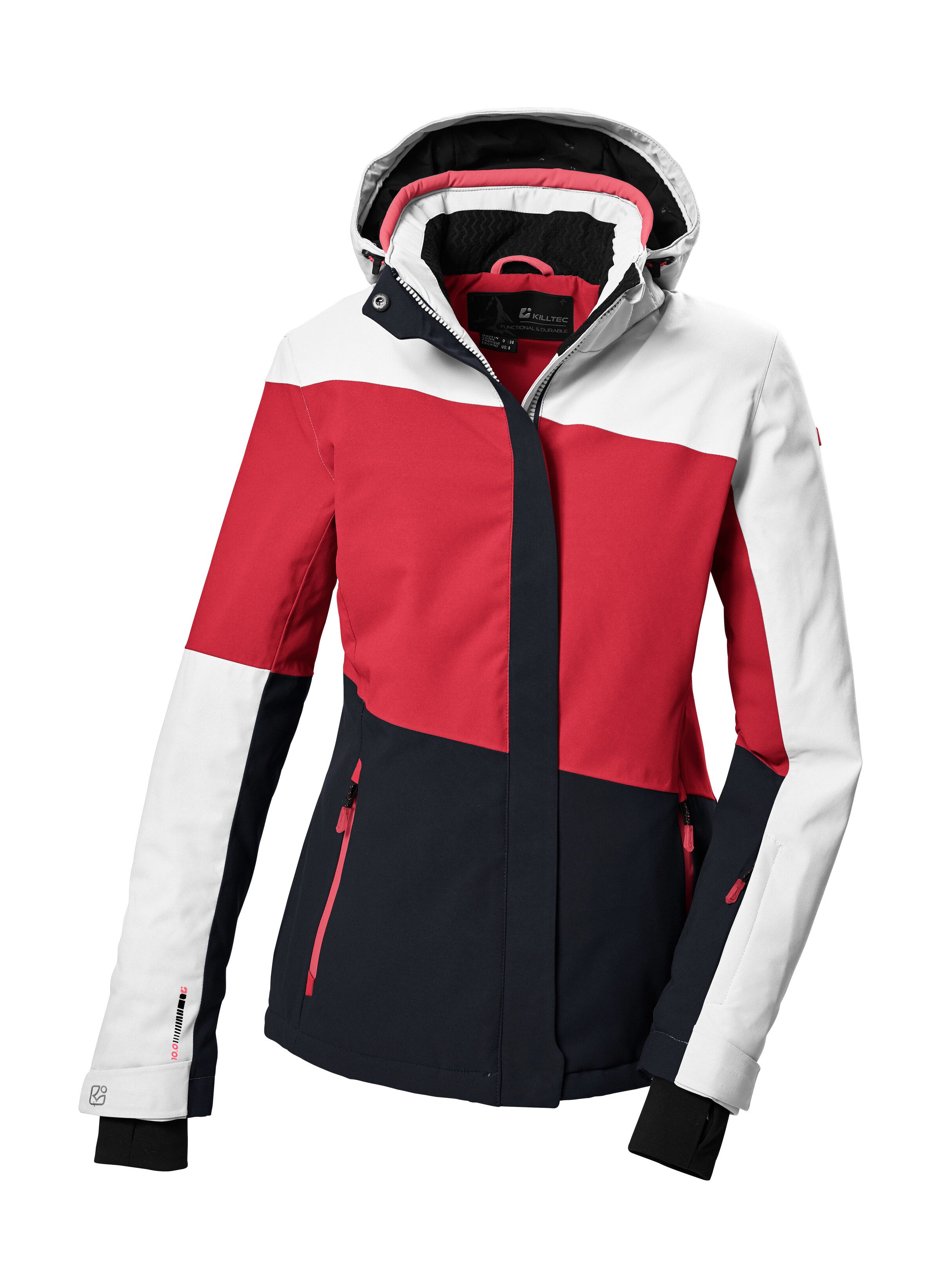 Killtec Skijacke KSW 67 WMN SKI JCKT, Skijacke mit abzippbarer Kapuze ...